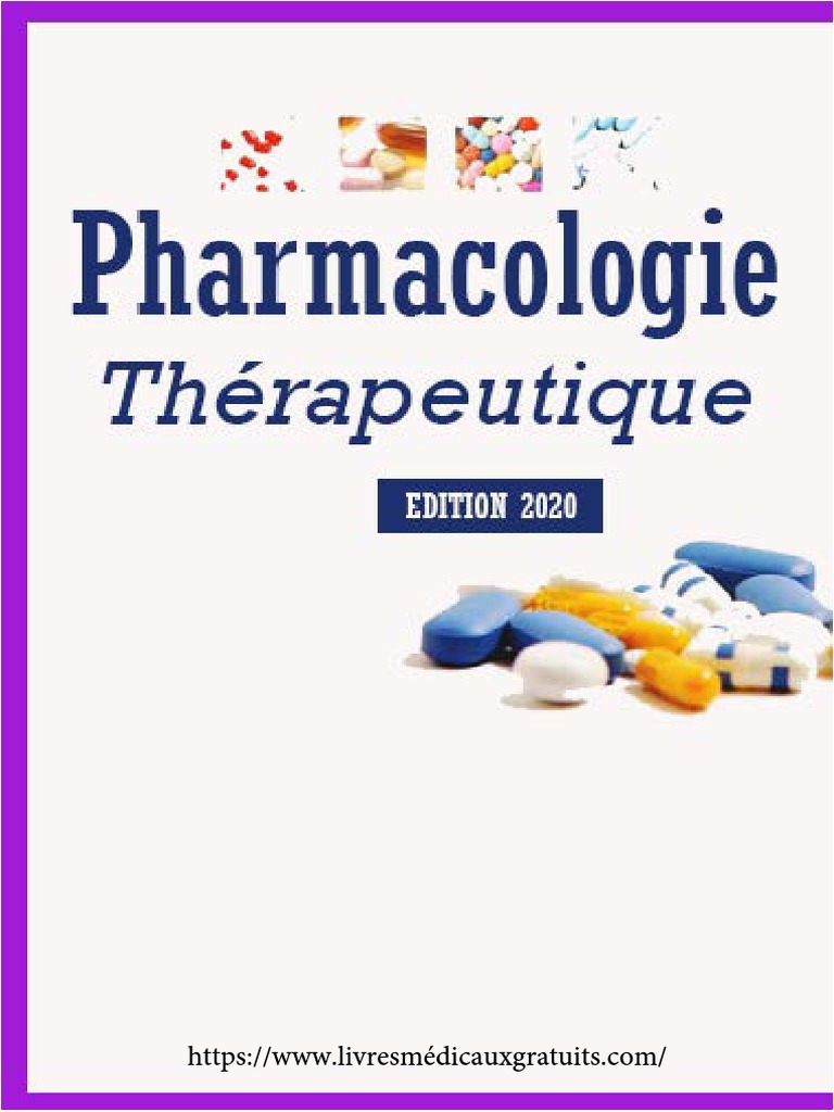 Pharmacologie Thérapeutique | PDF