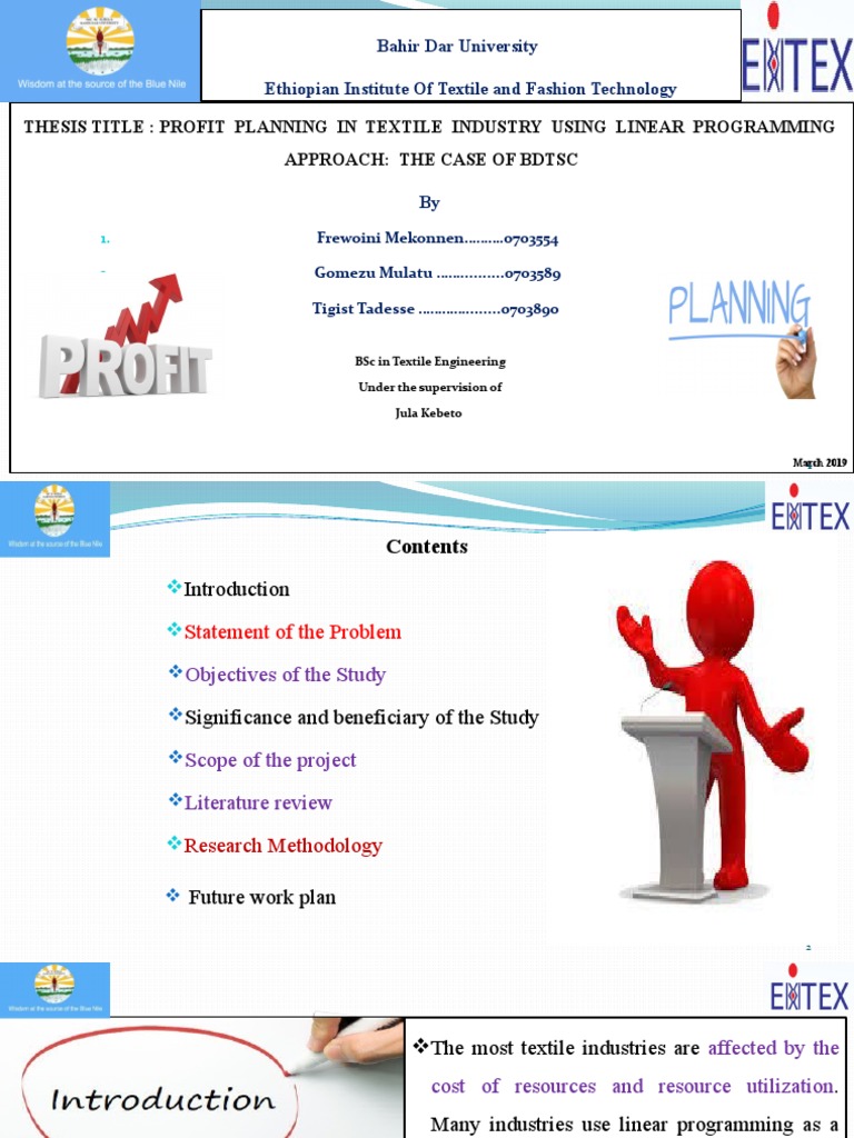 Frewoini, Gomezu and Tigst BSC Thesis Project | PDF | Linear ...