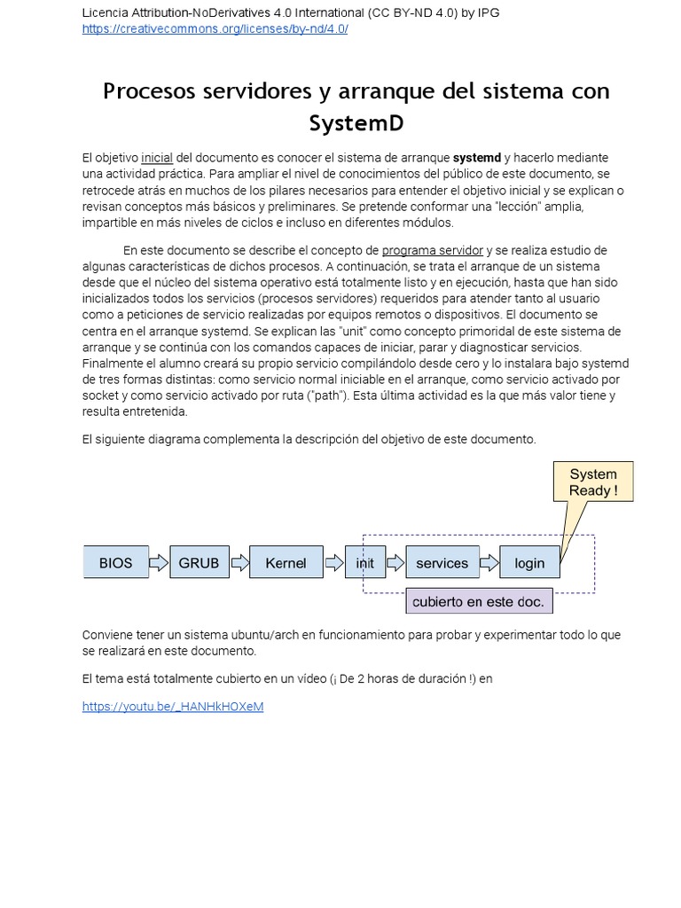 Sysd | PDF | Kernel (sistema operativo) | Distribución de Linux