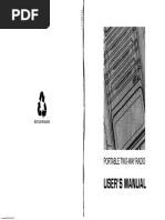 Pocket User Manual | PDF | Radio | Electromagnetic Interference