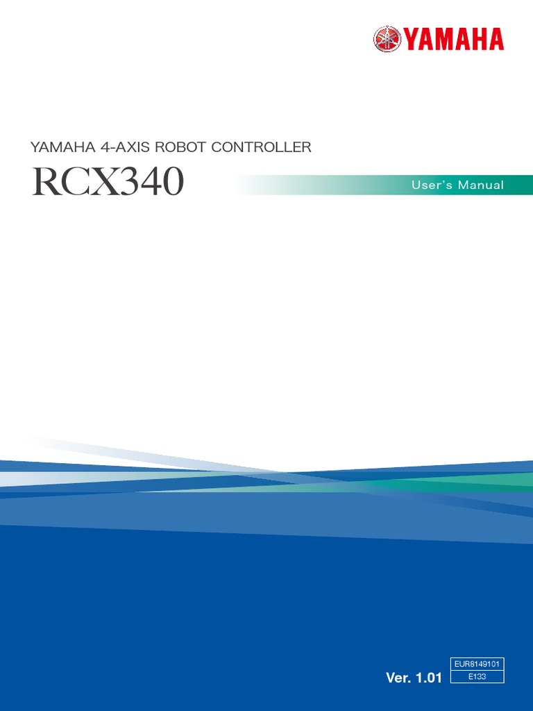 YAMAHA RCX340 Controller Guide | PDF | Input/Output | Electrical Connector
