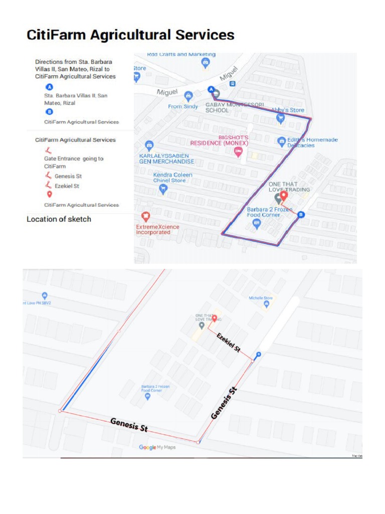 Location of Sketch Sample | PDF