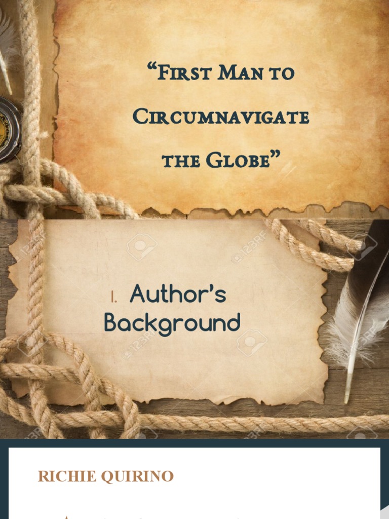 First Man To Circumnavigate The Globe | PDF | Exploration | Age Of ...