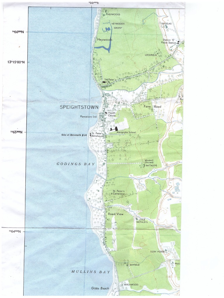 MAP - Speightstown, Barbados | PDF