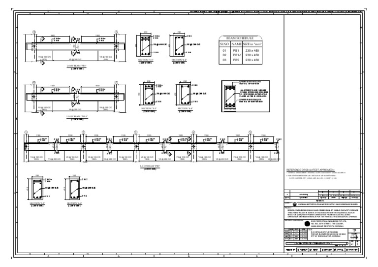 St-05 (r1) - 120mld STP - R.C Details of Plinth Beam For Air Blower Building-A3-11.07.2020-Model ...