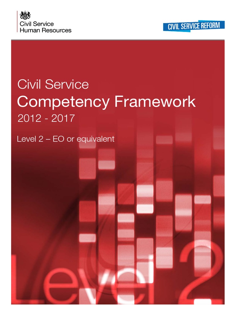 Civil Service Competency Framework 2012-2017 | PDF | Information | Risk