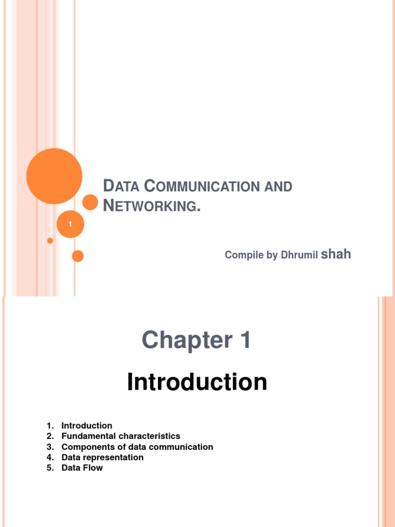 Unit 1 Intro To Comm Net | PDF | Network Topology | Computer Network