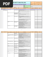 Job Safety Analysis: Trench Preparation & Thrust Boring Activity ...