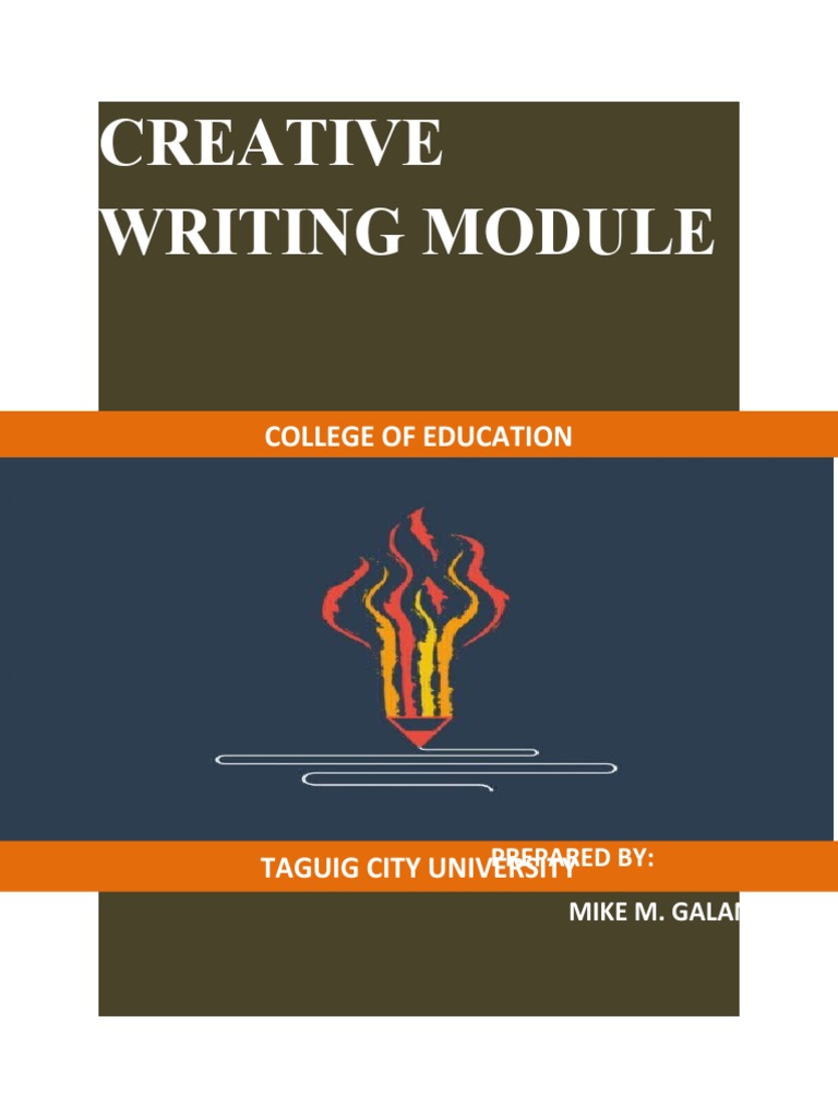 Creative Writing Module | PDF | Narration | Poetry