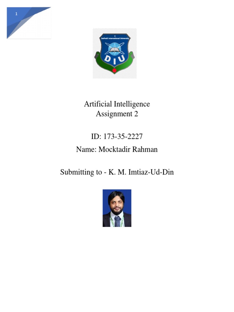 Artificial Intelligence Assignment 2 | PDF | Green | Red