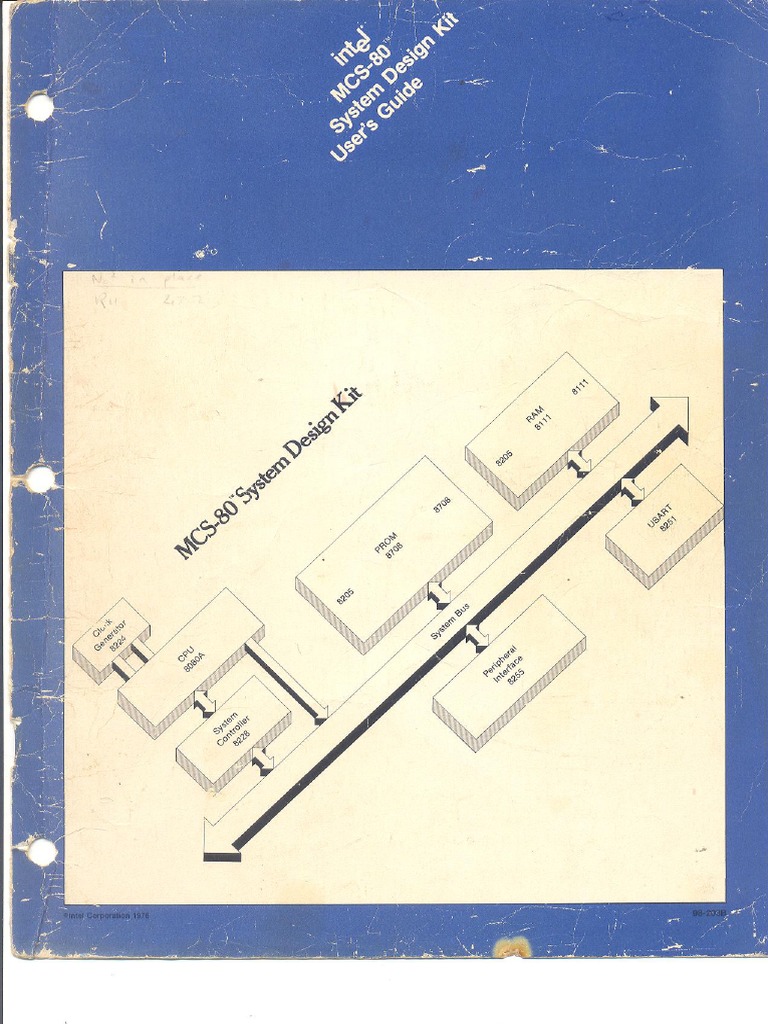 MCS-80 System Design Kit Users Guide | PDF