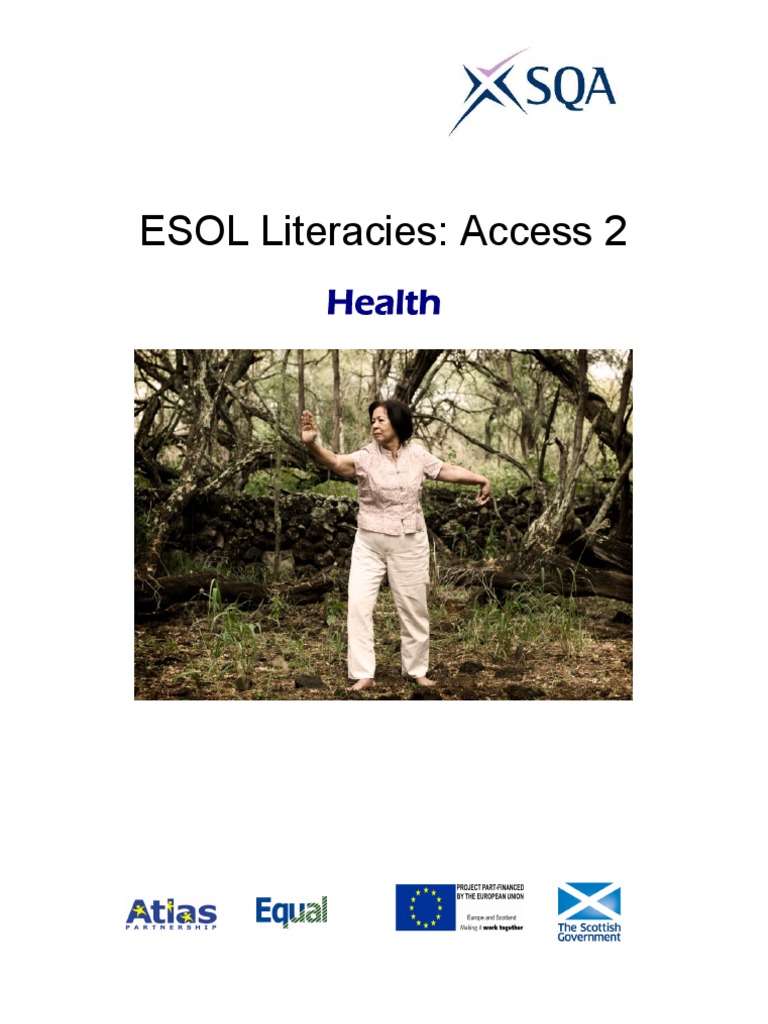 ESOL Literacies Access 2 - Health | PDF | Pharmacy | English Language