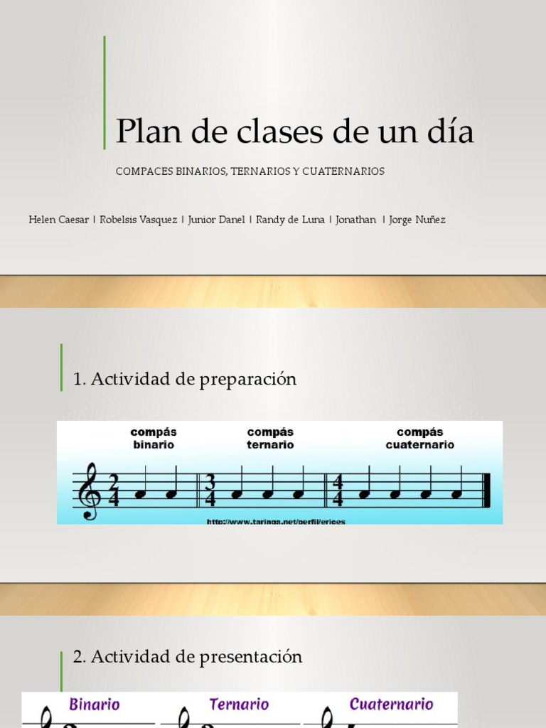 Ritmos: Compases Binarios, Ternarios y Cuaternarios | PDF