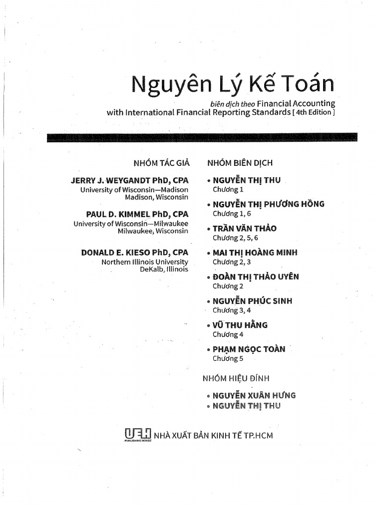 Ueh Nguyen Ly Ke Toan | PDF