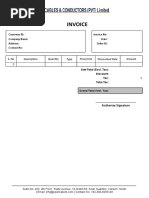Sales Invoice Template | PDF
