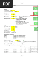 Two Way Slab Design Excel Sheet | PDF | Applied And Interdisciplinary Physics | Engineering