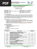 Toga Form | PDF | Learning | Teachers