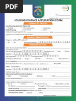 NHA - Application Form GEHP Revised | PDF | Loans | Government
