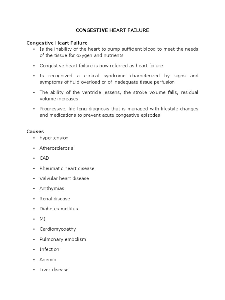 Understanding Congestive Heart Failure | PDF | Heart Failure | Heart
