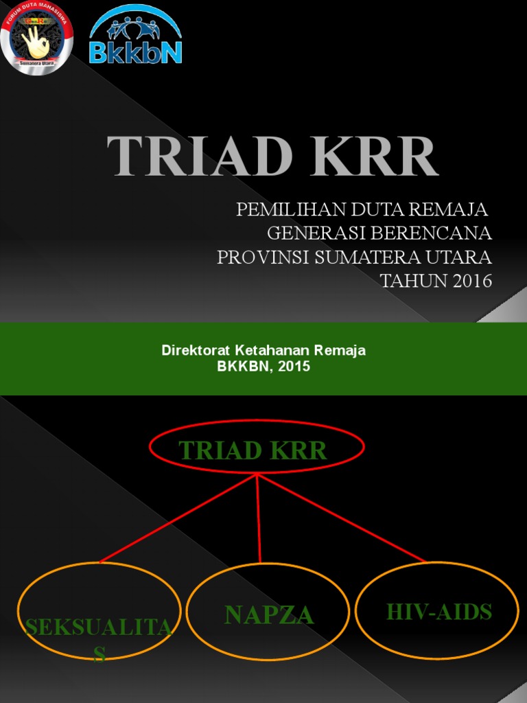 Triad KRR | PDF | Pengembangan Diri | Kesehatan Holistik