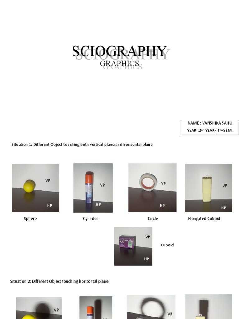 Sciography: Object Plane Interactions | PDF | Mathematical Concepts ...