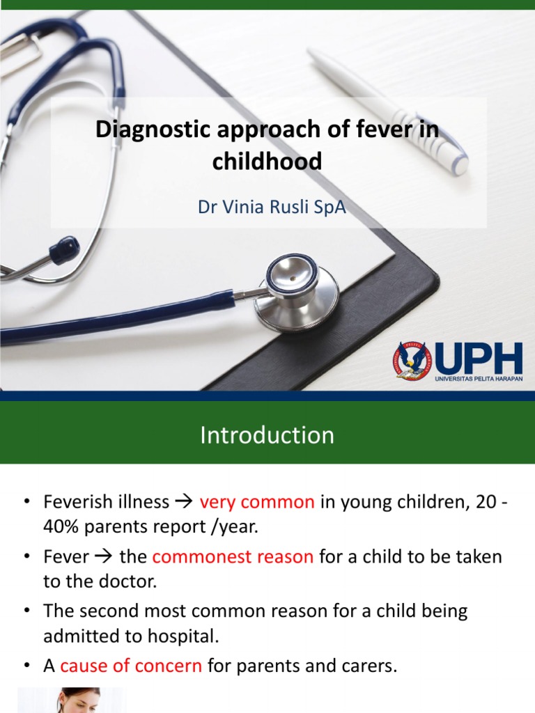 Diagnostic Approach of Fever in Childhood - Aug 19 | PDF | Fever ...