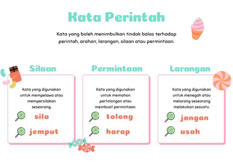 Nota Kata Perintah | PDF