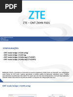 Configuração do Roteador ZTE H199A | PDF | Rede de computadores | Wi-Fi