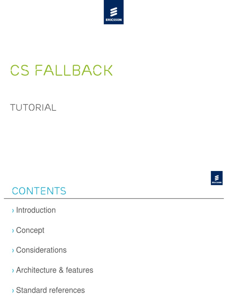 CSFB TUTORIAL GUIDE | PDF | Computer Networking | Telecommunications Engineering