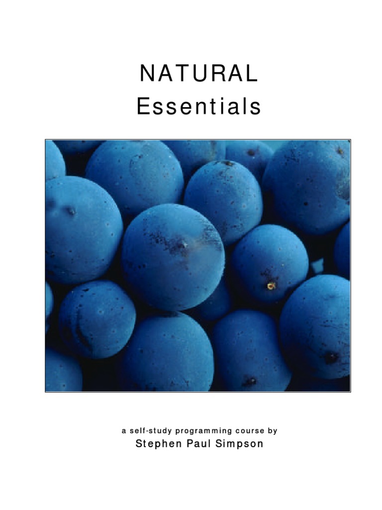 NATURAL Essentials | PDF | Subroutine | Parameter (Computer Programming)