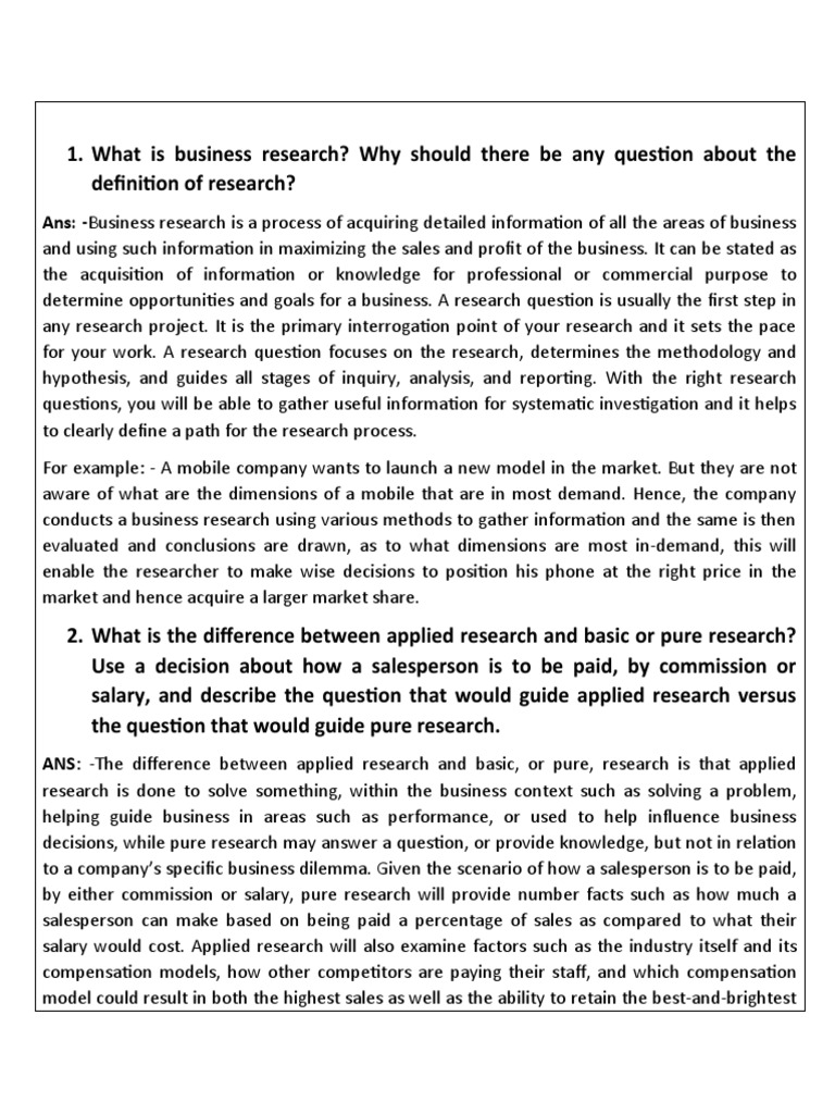 BRM Assignment 2 (Cms20mba062) | PDF | Scientific Method | Theory
