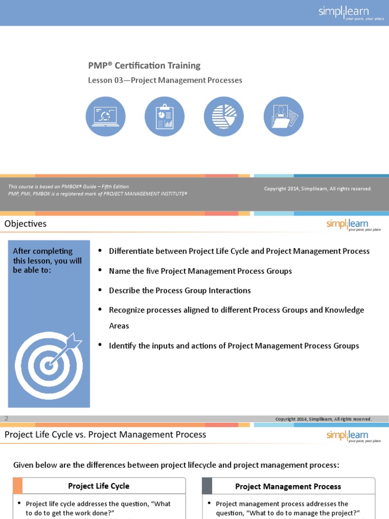 Lesson 3 - PMP - Prep - Project Management - V3 | Download Free PDF ...
