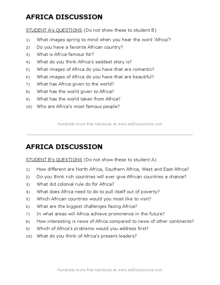 Africa | PDF