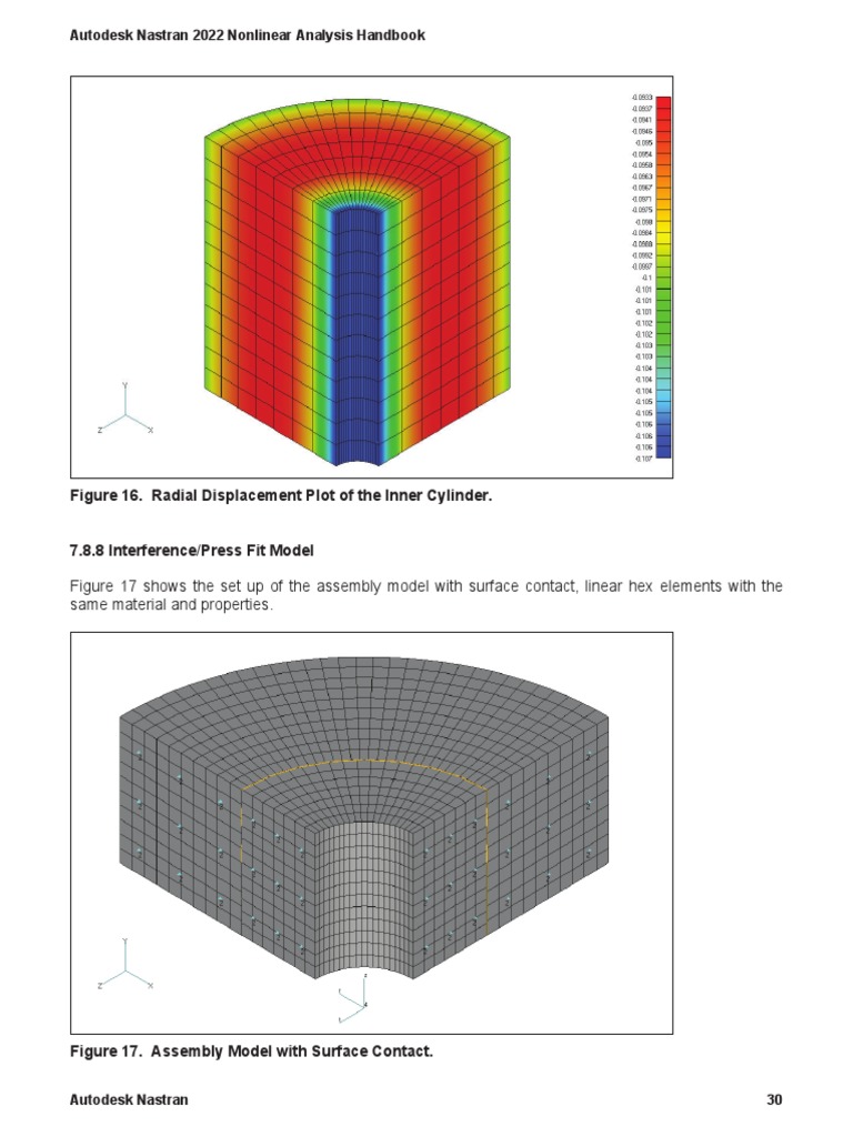 Autodesk Nastran 2022 Nonlinear Analysis Handbook 20 | PDF | Art | Computers