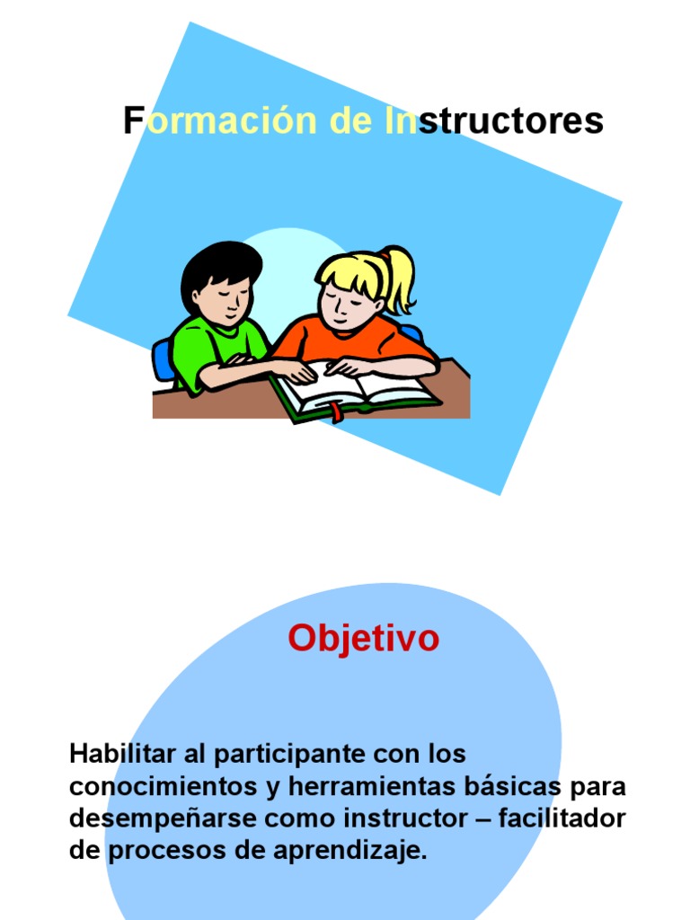 Formación de Instructores Efectivos | PDF | Aprendizaje | Cognición