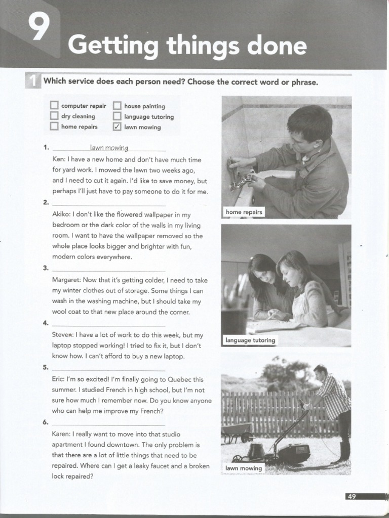 Workbook Units 9-10-11 | PDF