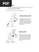 Lower Extremity Stretching Home Exercise Program (Article) Author ...