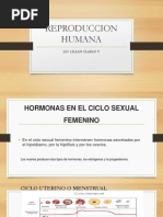 Fisiología Hormonas Masculinas y Femeninas | PDF | Hormona luteinizante | Ciclo menstrual
