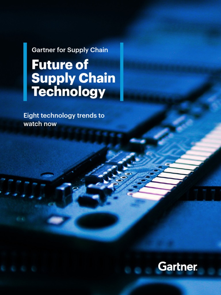 Supply Chain Technology Trends | PDF | Internet Of Things | Supply Chain