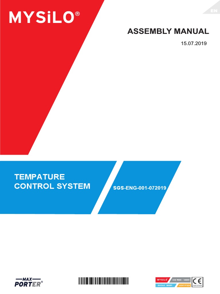 Assembly Manual: Tempature Control System | PDF | Power Supply ...