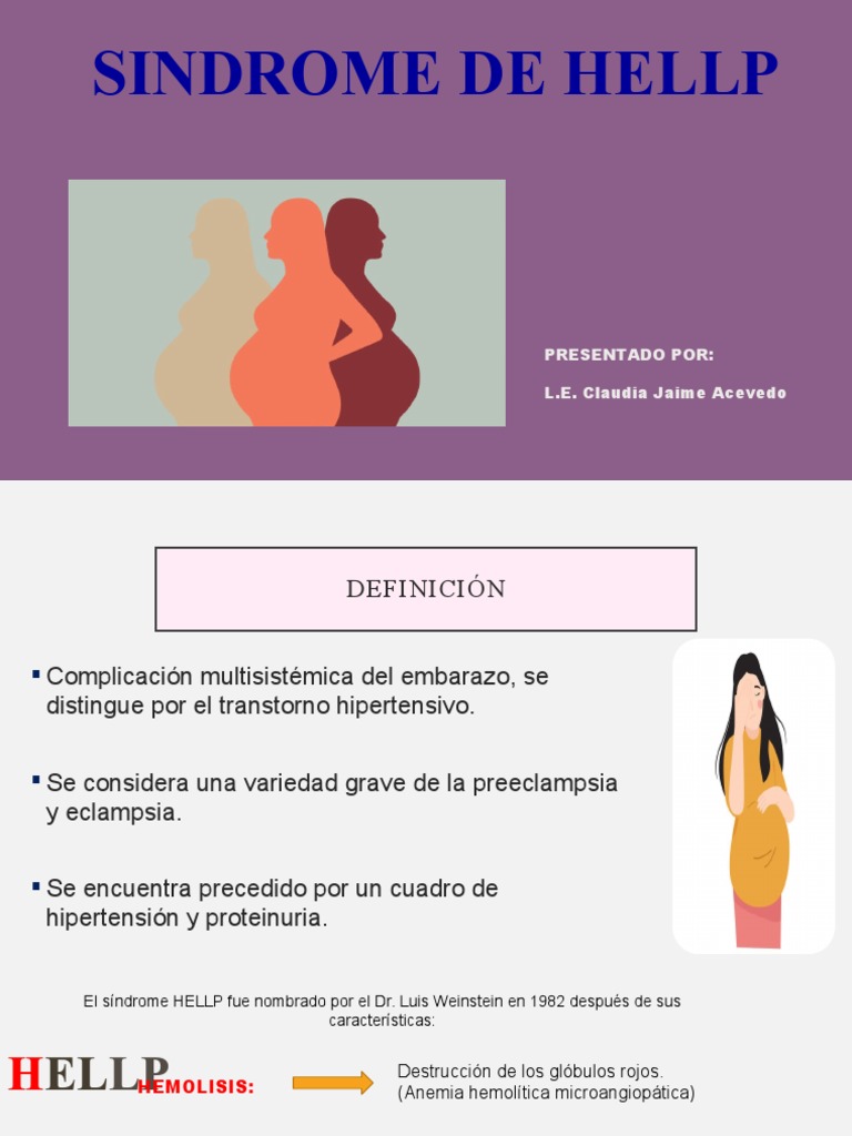 Sindrome de Hellp | PDF | Especialidades Medicas | Medicina CLINICA