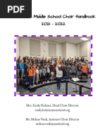 Hand Signals For Choral Conducting | PDF | Song Structure | Choir