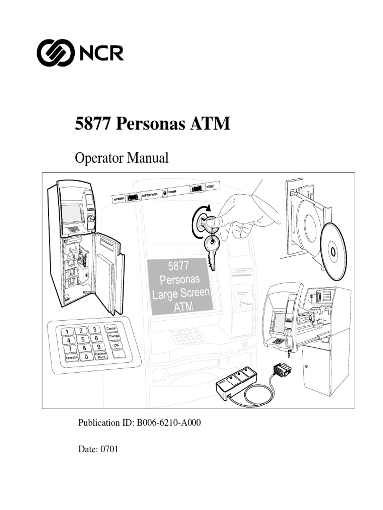 5877 Personas ATM: Operator Manual | PDF | Automated Teller Machine ...