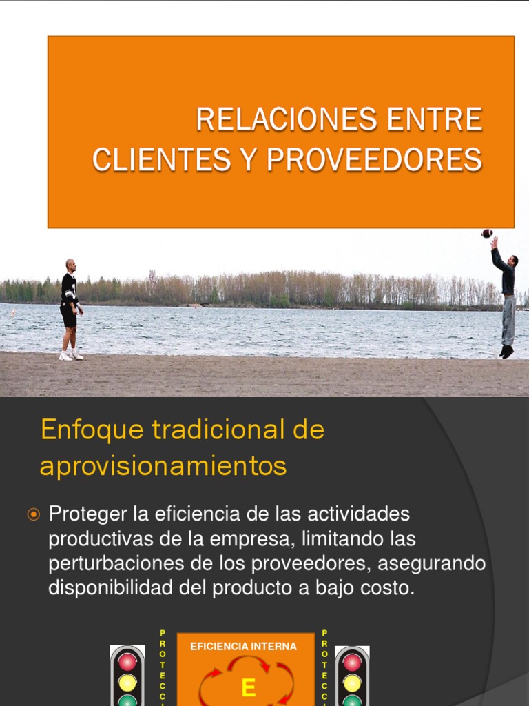 Relaciones Entre Clientes y Proveedores | PDF | Logística | Procesos de ...