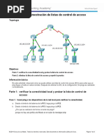 5.4.13 Packet Tracer - Configure Extended IPv4 ACLs - Scenario 2 - ILM | PDF | Dirección IP ...