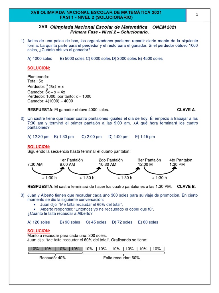 Solucionario ONEM 2017 F1N2 | PDF | Triángulo | Tangente