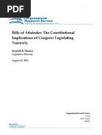 Understanding Bills of Attainder | PDF | Common Law | Government