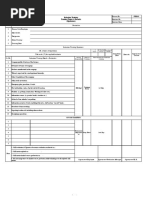 Lux Level Monitoring Check Sheet | PDF