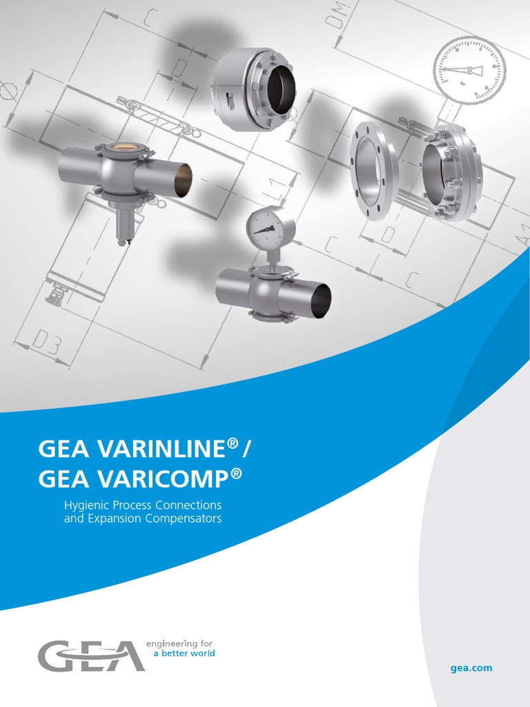 Gea Varinline Varicomp Hygienic Process Connections and Expansion ...