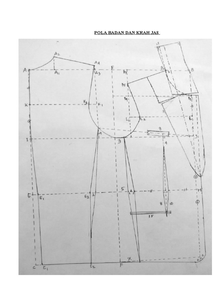Pola Jas | PDF